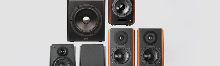 R1850DB Bookshelf Speakers Bookshelf Speakers with Subwoofer Out ...