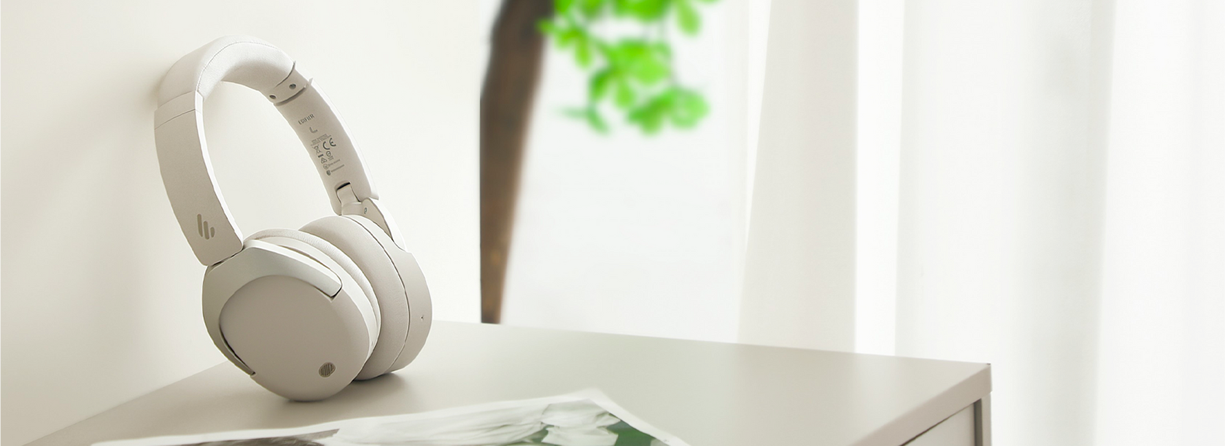 W830NB Wireless Over-ear Headphones with Active Noise Cancellation ...